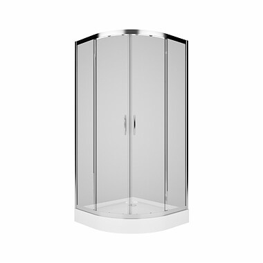 Tuš kabina Kolo R90 hrom matirano staklo 4mm